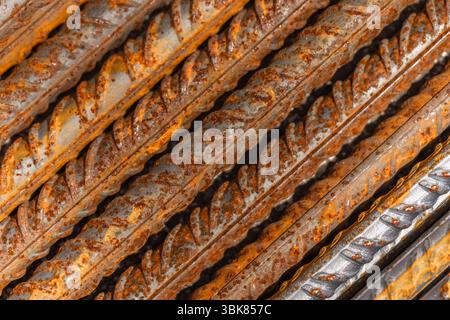 Close up of the surface of corroded steel plate Stock Photo - Alamy