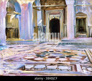 Pavement, Cairo by John Singer Sargent, 1891 Street Scene Painting ...