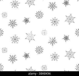 Christmas snowflake illustration vector motif. Masculine winter snow ...