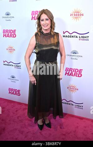 Amanda Harvey bei der Premiere des Kinofilms Bride Hard im DGA Theater ...