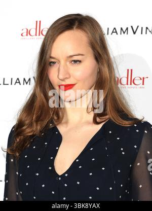 Lou Hayter of the New Young Pony Club at the Gillian Anderson and ...