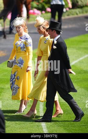 (left to right) The Princess Royal, Harriet Sperling, Sir Ben Elliot ...
