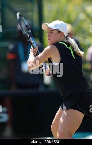 Katie Boulter (GBR) during the women's singles Round 1 match against ...