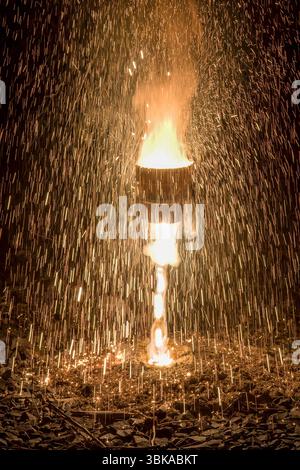 The thermite reaction is a highly exothermic chemical process in which ...