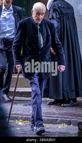 06 June 2025, Schleswig-Holstein, Lübeck: The actor Armin Mueller-Stahl ...