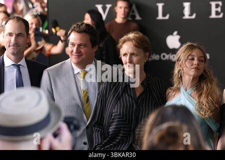 London, UK. Brad Ingelsby, Michael Pruss, Fiona Shaw, Sydney Sweeney ...