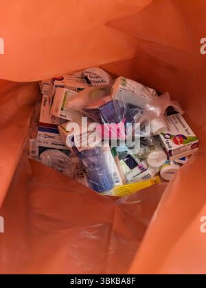 Wasting with drugs sometimes unopened packs are thrown away to Pharmacy ...