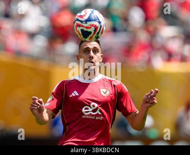 Nejc Gradisar of Al Ahly FC in action during the FIFA Club World Cup ...