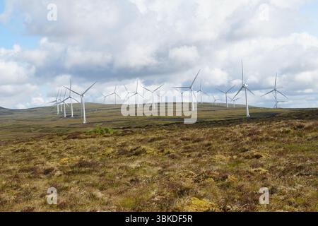 Creag Riabhach 22 turbine wind farm, between Altanaharra and Lairg ...