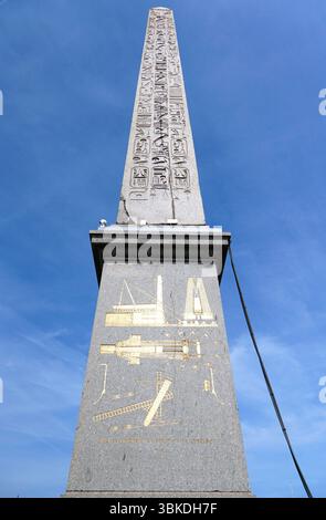 The Obelisk tower was erected in the middle of Concorde Square, marking ...