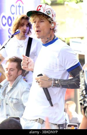 Ny. 20th June, 2025. Machine Gun Kelly, mgk on stage for NBC Today Show ...