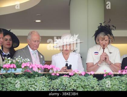 Lady Frederick Windsor (second left) and Lord Frederick Windsor (right ...