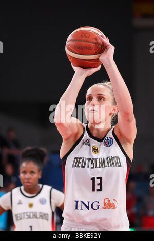 Hamburg, Germany. 19th June, 2025. Basketball, Women: European ...