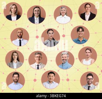 The diverse business concept with arab businessman Stock Photo - Alamy