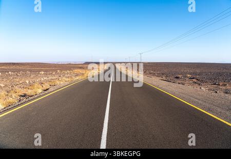 Scenic road to Harrat Viewpoint. A captivating journey towards stunning ...