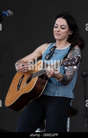 Amy Macdonald performs at the Main stage on day three of TRNSMT ...