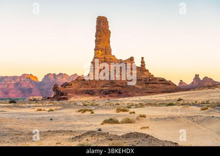Scenic road to Harrat Viewpoint. A captivating journey towards stunning ...