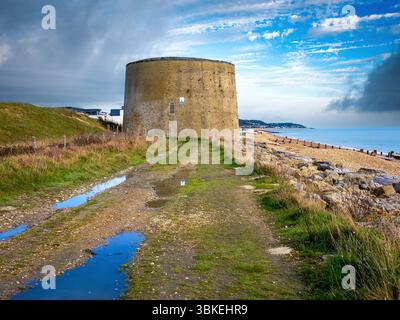 Martello Tower number 14 at Hythe, Kent Stock Photo - Alamy