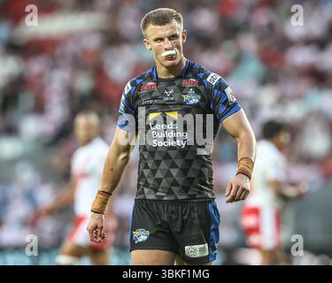 Ash Handley of Leeds Rhinos during the Betfred Super League round 20 ...