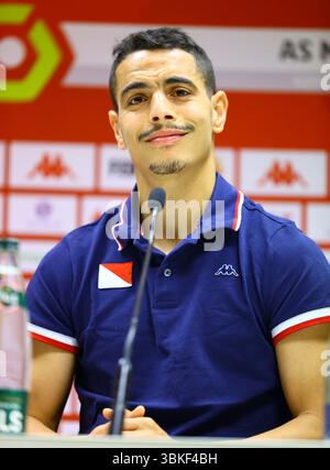 Wissam Ben Yedder - AS Monaco vs Troyes in Monaco, France, on August 31 ...
