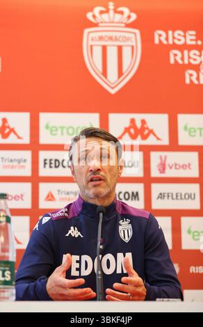 La Turbie, France - September 5, 2022: AS Monaco Training and ...