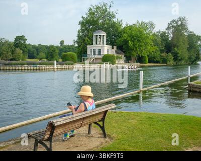The 2025 Henley Women's Regatta held on the River Thames at Henley-on ...