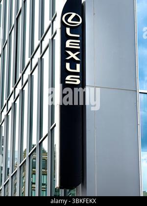 Lexus car showroom, building exterior, Manhattan, New York City, New ...