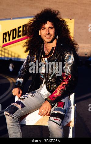 Paul Taylor of Winger 1992 Credit: Ross Pelton/MediaPunch Stock Photo ...
