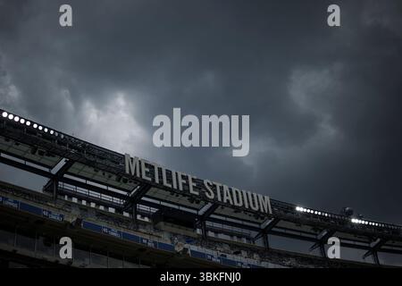 A general view of MetLife stadium is seen at the end of the FIFA Club ...