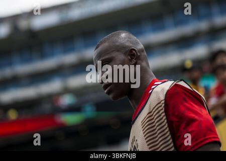 Aliou Dieng of Al Ahly FC in action during the FIFA Club World Cup ...