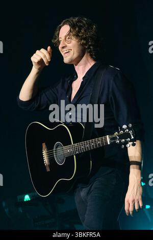 Dean Lewis performs live on the Big Top stage at The Isle of Wight ...