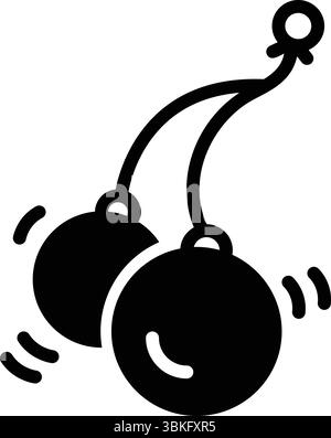 Icon for clack, clackers ball Stock Vector Image & Art - Alamy