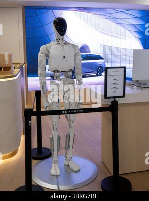 XPENG AI Robot Iron: XPENG’s latest humanoid robot, Hong Kong, China ...
