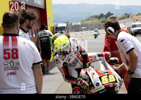 58 Luca Lunetta (Ita) SIC58 Squadra Corse during Red Bull Grand Prix of ...