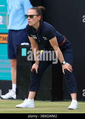 A line judge during the match of Dayana Yastremska (UKR) Versus Magda ...