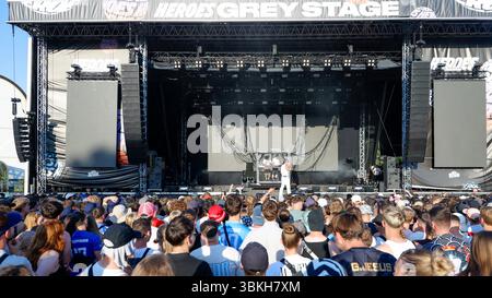 Souly bei seinem Auftritte am 20.06.2025 auf dem Heroes Festival in ...
