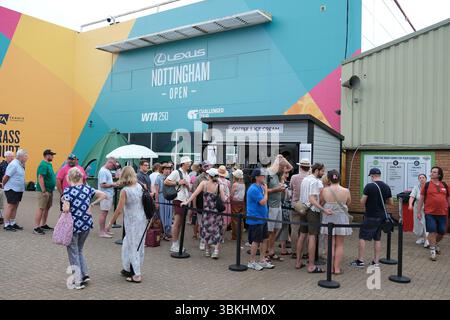 Nottingham, UK. 21st June 2025; Lexus Nottingham Tennis Centre ...