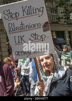 Protest against starvation of Palestinians in Gaza, ESCWA Building ...