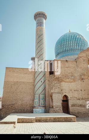 Inside of Gur-e Amir complex Stock Photo - Alamy