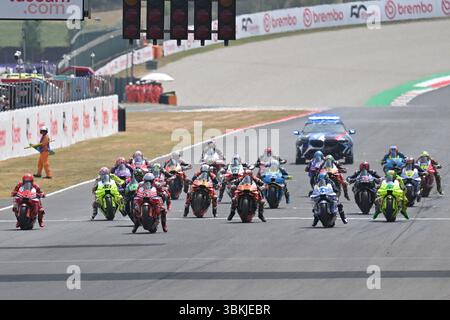 The start of Sprint race during Tissot Sprint Race of San Marino and ...