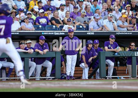 Omaha, NE, USA. 21st June, 2025. Coastal Carolina's shortstop Ty Dooley ...
