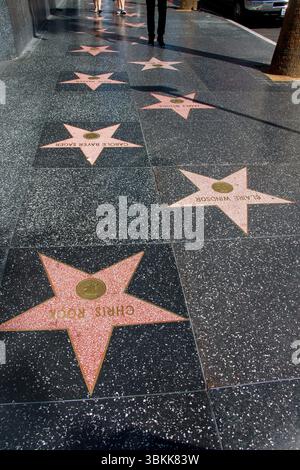 CHRIS ROCK HOLLYWOOD WALK OF FAME STAR CEREMONY. PICTURE: UK PRESS ...