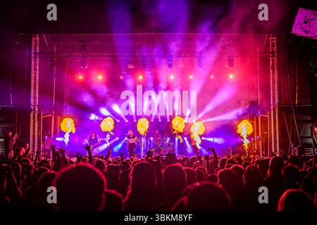 Copenhagen, Denmark. 20th June, 2025. The German thrash metal band ...