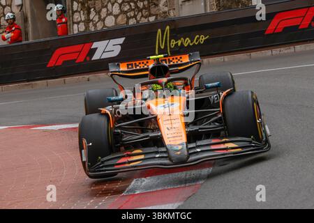 Lando Norris (GBR) McLaren MCL39. 08.11.2025. Formula 1 World Championship, Rd 21, Brazilian ...