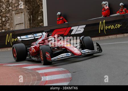 Charles Leclerc (Scuderia Ferrari HP F1 Team, Monaco, #16) im SF-25 ...