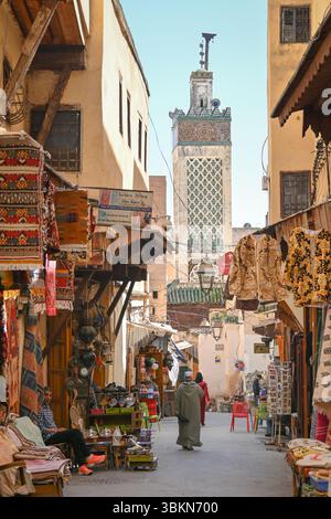 Inside Fes Medina, Fes, Morocco Stock Photo - Alamy