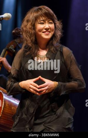The korean singer Youn Sun Nah live at Flagey in Brussels | La ...