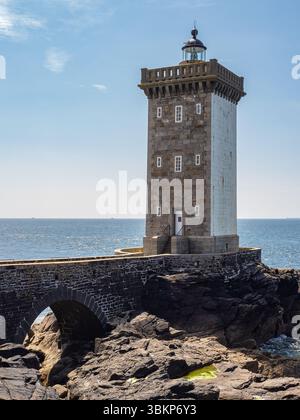 Kermorvan lighthouse in Brittany, Kermorvan lighthouse in Brittany ...