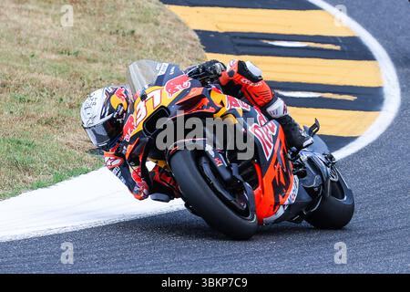 Pedro Acosta of Spain and Red Bull KTM Factory Racing in action during ...
