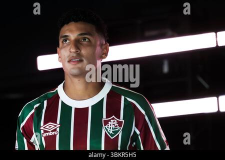 Gabriel Fuentes of Fluminense FC looks on at the end of the FIFA Club ...